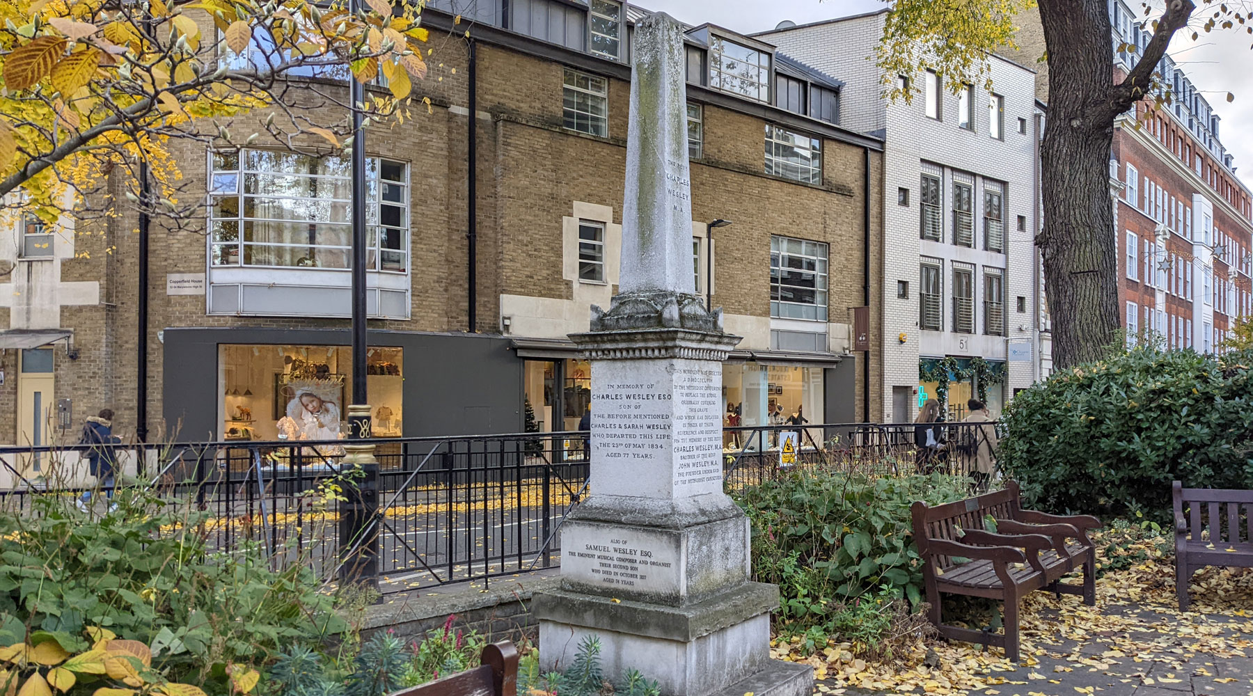 Memorial Gardens Burial Biographies - St Marylebone
