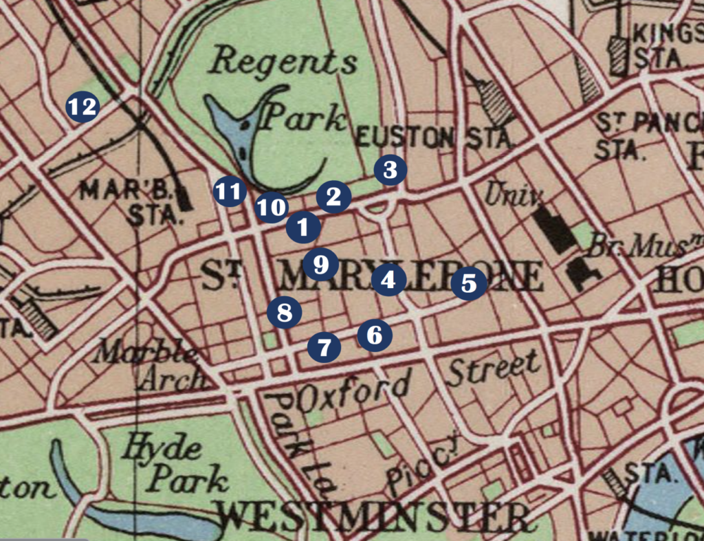 Marylebone Heritage Trail - St Marylebone